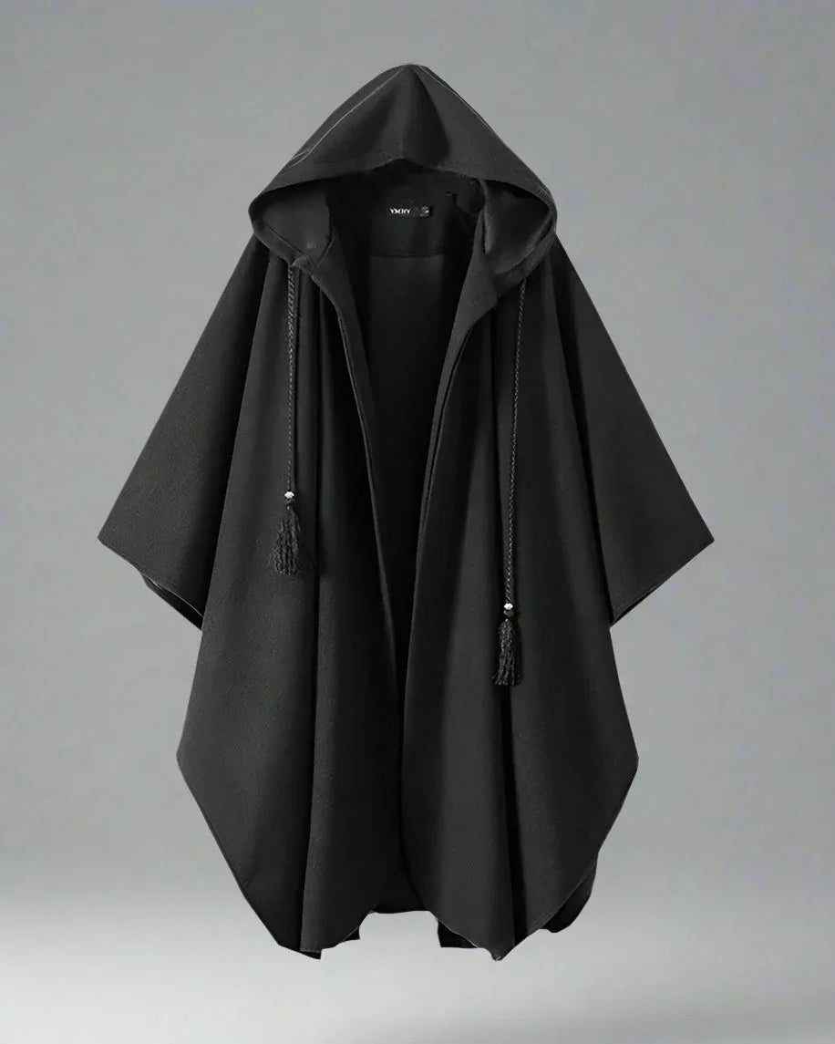 Covert Urban Hooded Cloak for Stylish Outfits – Aionwear – Streetwear ...